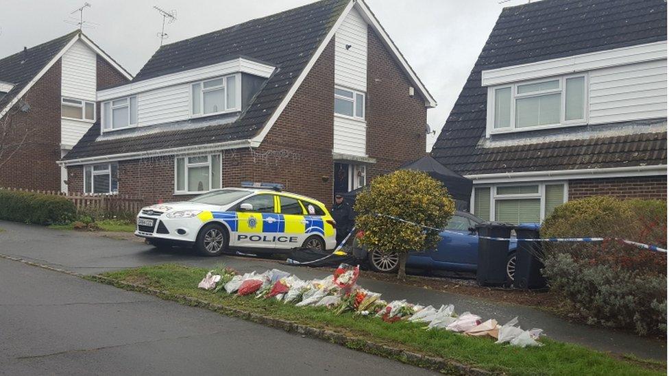 Crawley Down: Double murder victims named as suspect on life support ...