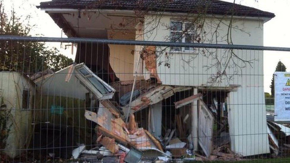 West Heath flat explosion: Man denies manslaughter - BBC News