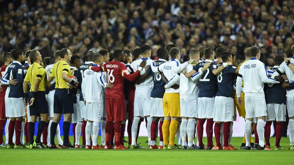 Newspaper headlines: 'Defiant' Wembley, Putin IS shift, Syria refugees ...