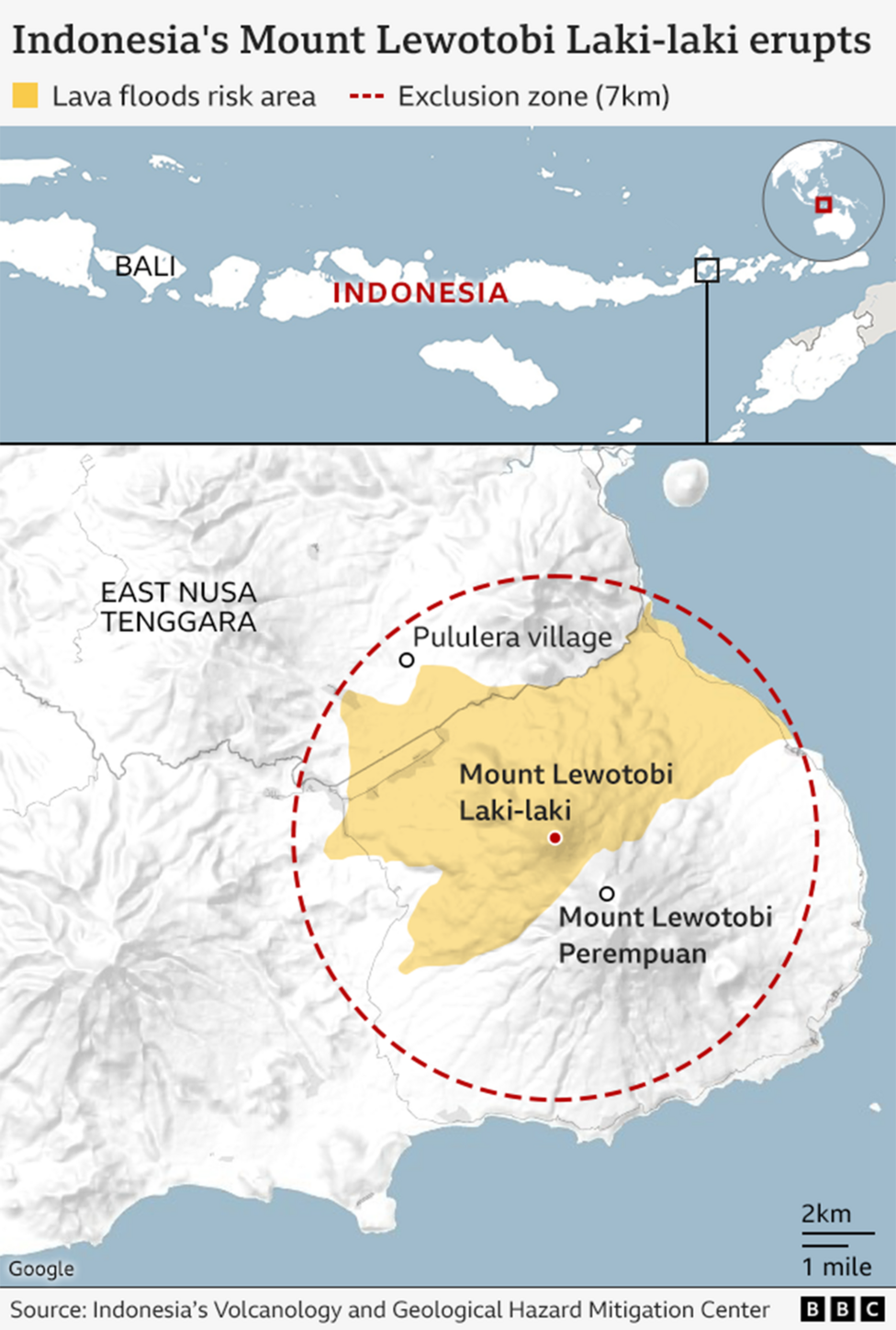 Indonesian volcano Mount Lewotobi Laki-laki spews massive ash cloud as ...