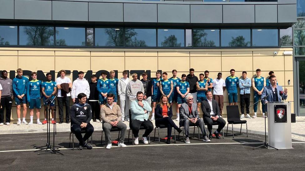 New £32m AFC Bournemouth football training centre opens - BBC News