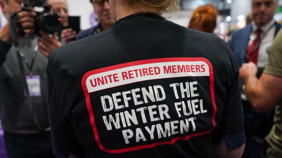 Unite union begins legal action to stop winter fuel payment cuts - BBC News