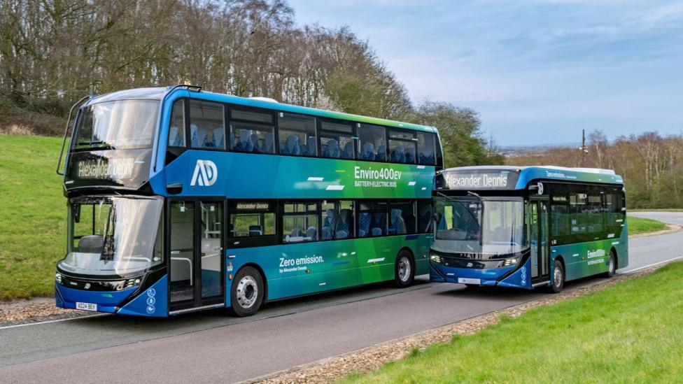 'No plan' to save Alexander Dennis bus firm jobs - union - BBC News
