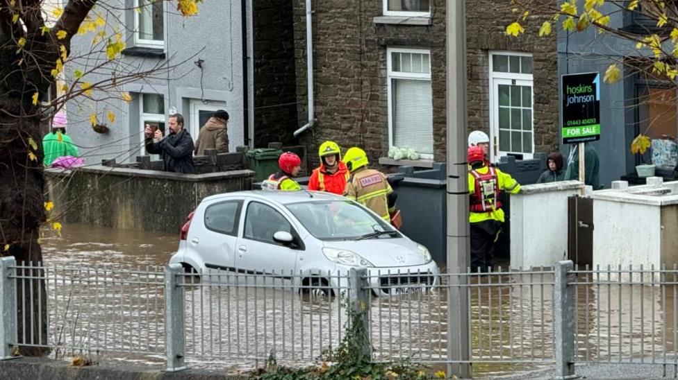 Travel disruption continues in wake of Storm Bert - BBC News