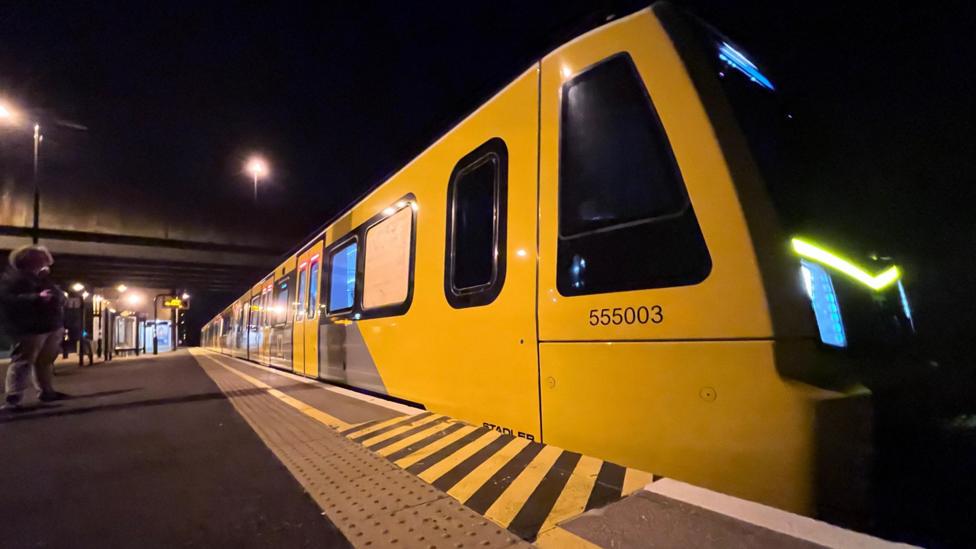 New Tyne and Wear Metro trains launch delayed again - BBC News