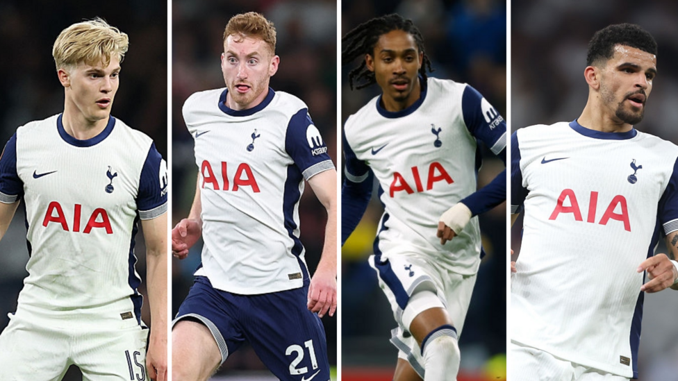 Tottenham player of the season: Make your choice for 2024-25 - BBC Sport