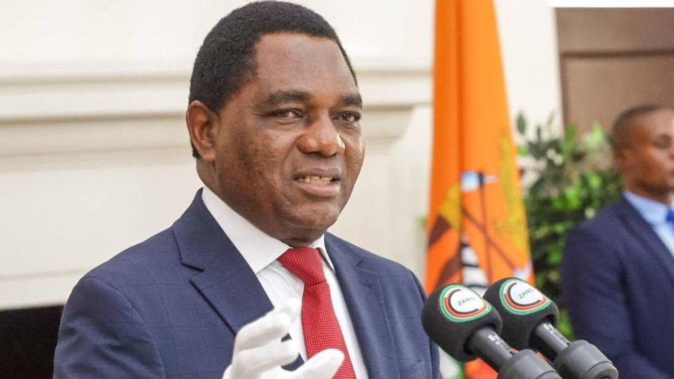 Zambian President Hakainde Hichilema warns sleepy ministers against ...