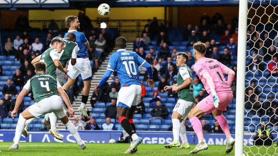 Rangers 2-0 Hibernian: Returning Nico Raskin helps Russell Martin's ...