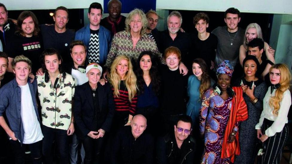 Singer Fuse ODG releases Band Aid rebuttal music video - BBC News