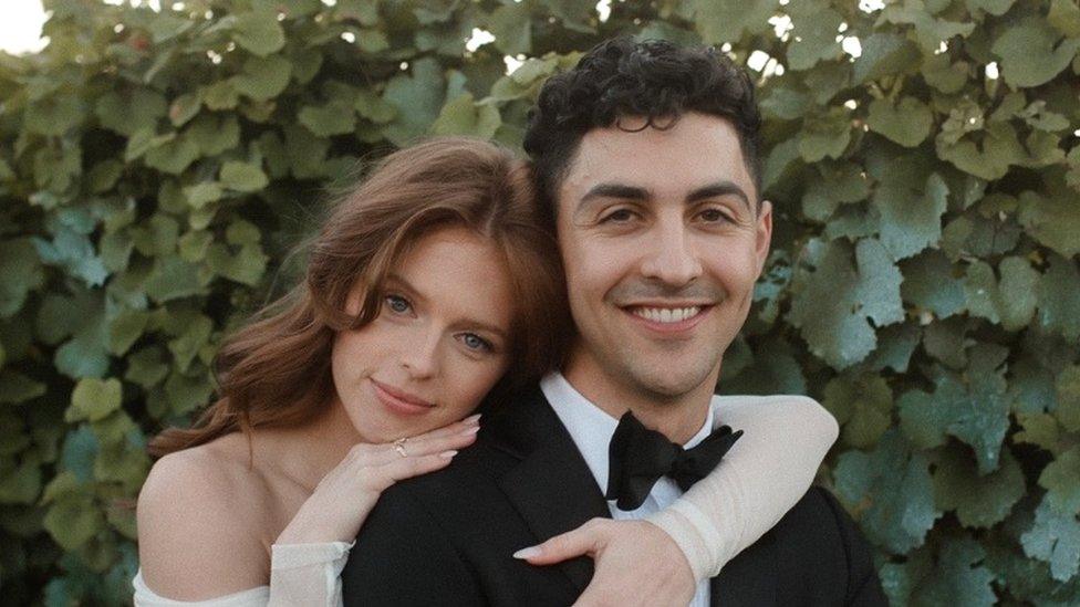 The Next Step: James and Giselle actors get married! - BBC Newsround