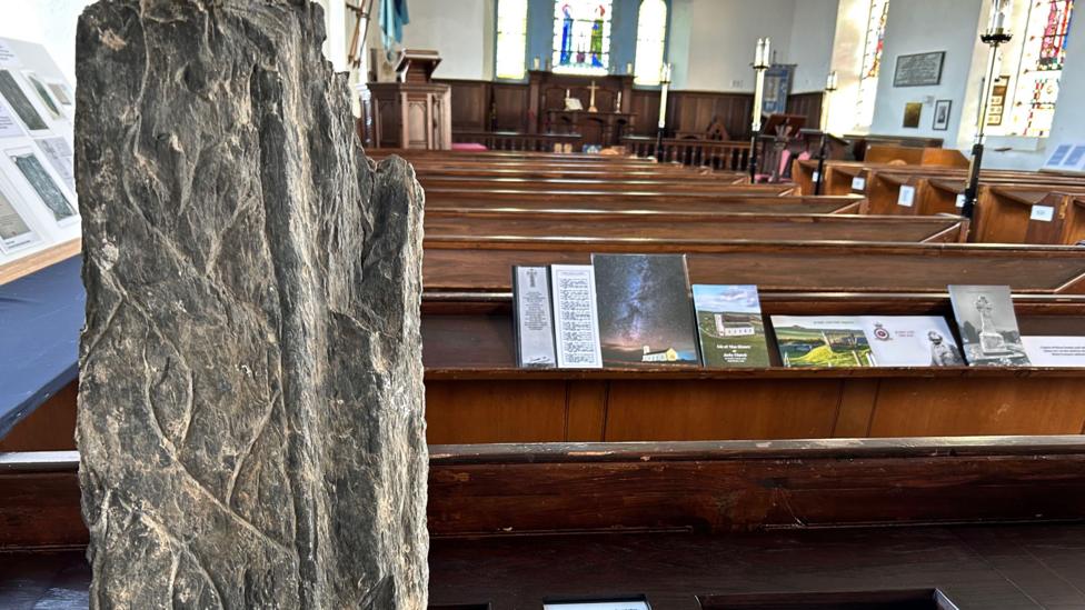 Viking age stone grave markers go on display - BBC News