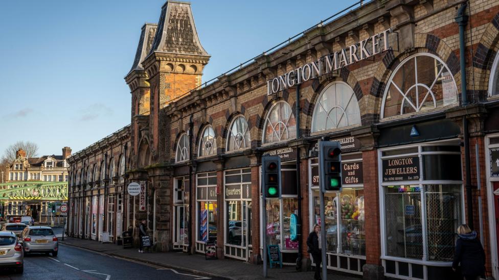 'Special' Longton Victorian Market named Staffordshire's best - BBC News