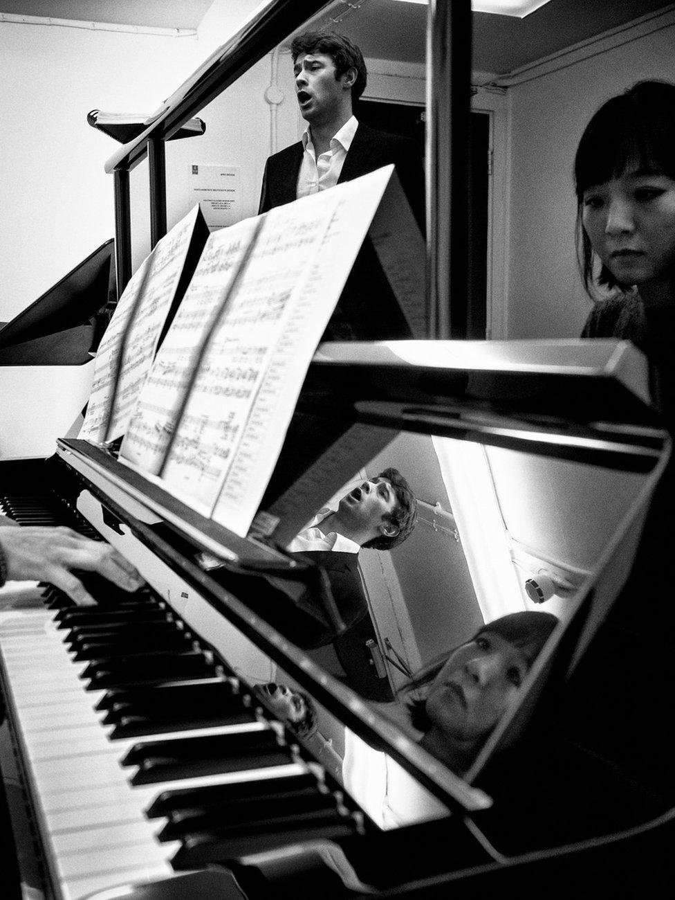 Behind the scenes at the Royal College of Music - BBC News