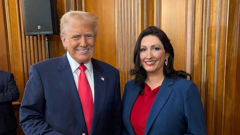 Donald Trump: NI politicians praise 'good engagement' with US President ...
