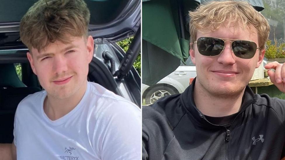 Two men who died following plane crash named by police - BBC News