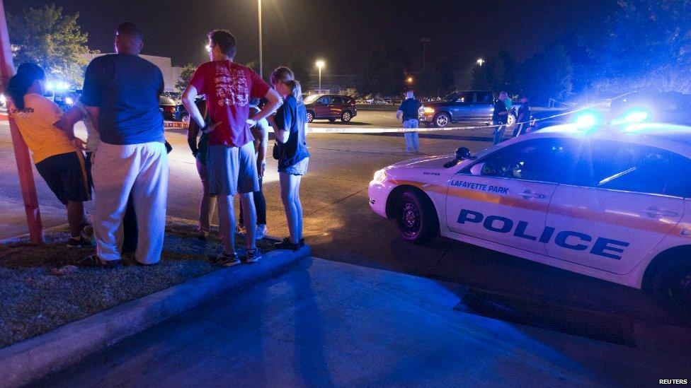 US cinema shooting: Two killed in attack in Lafayette - BBC News