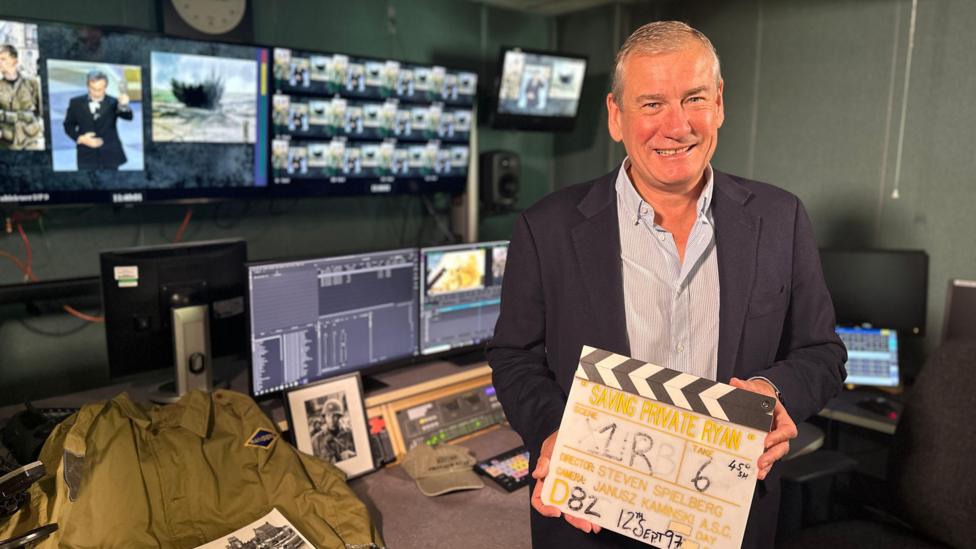 Saving Private Ryan: How iconic scene 'shook' Wexford beach - BBC News