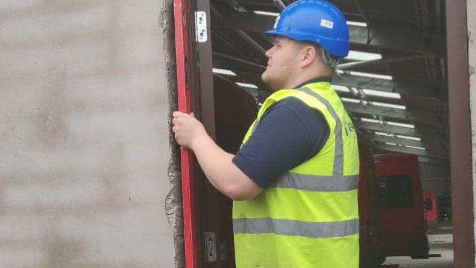 Award-winning County Tyrone carpenter left office for building site ...