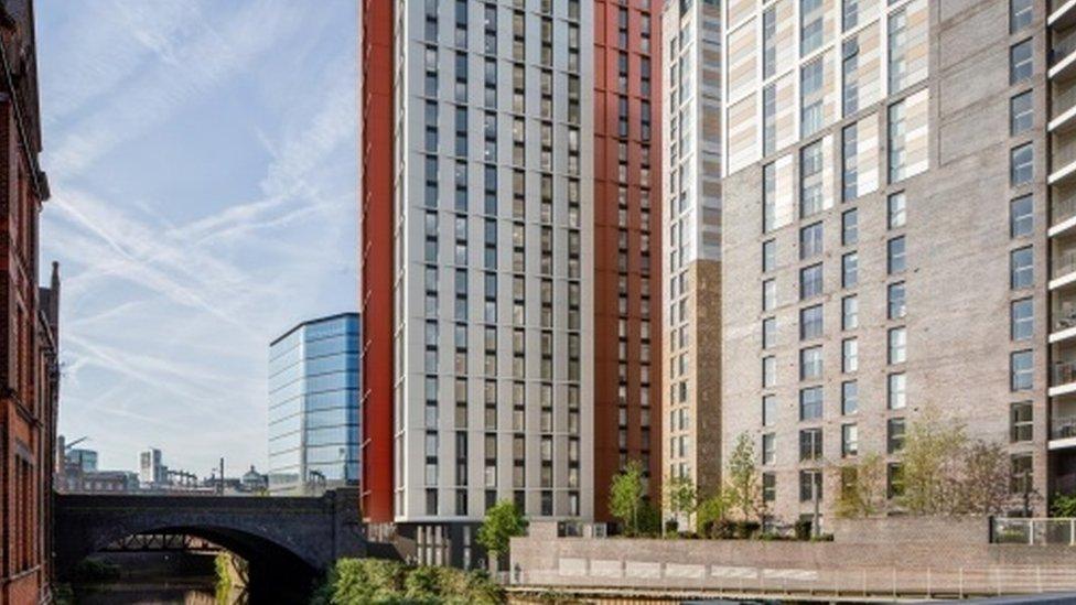 Salford skyscraper co-living plan submitted by developer - BBC News