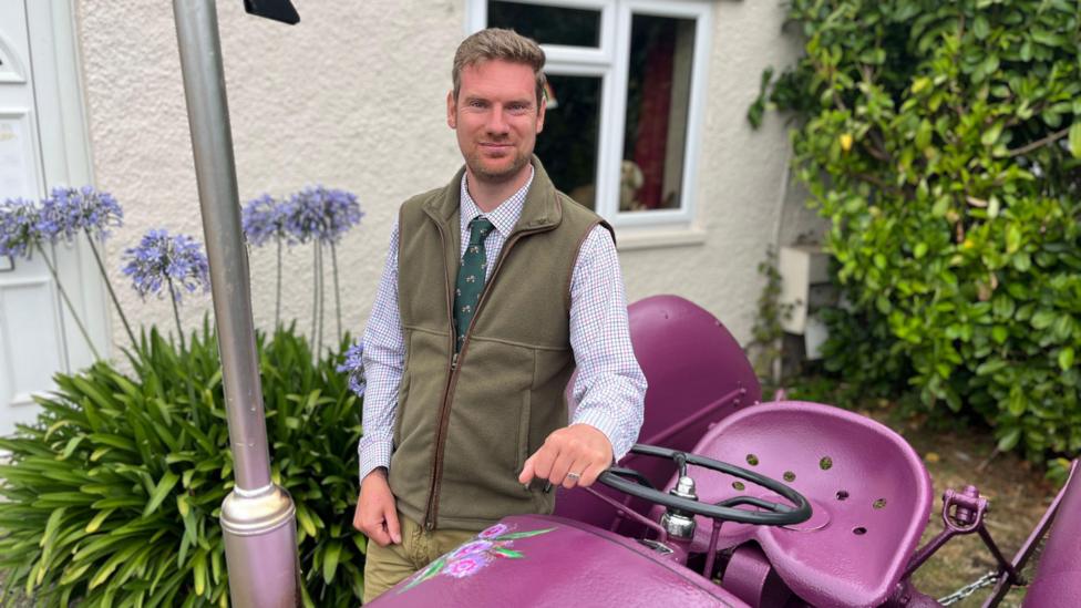 Somerset tractor fanatic is on a deep sea rescue mission - BBC News