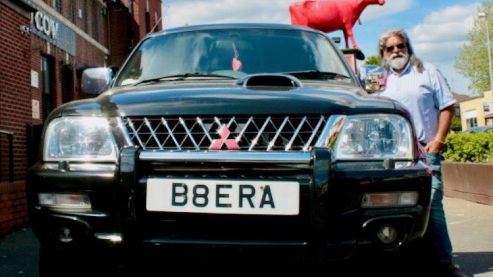 Personalised number plates in spotlight in Wolverhampton - BBC News