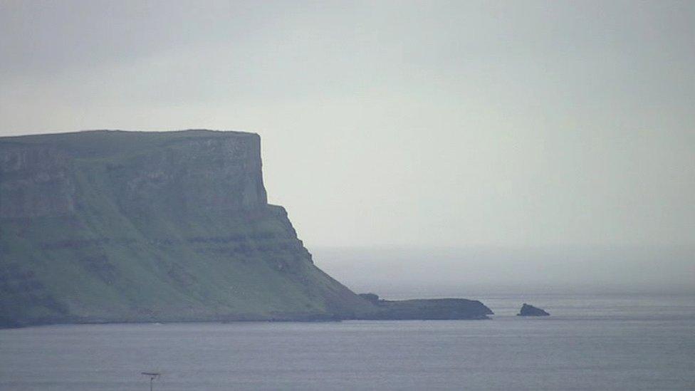 Two climbers injured after Fair Head fall - BBC News