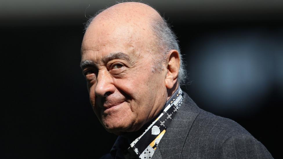 Harrods boss Michael Ward 'dreadfully sorry' for Al Fayed abuse - BBC News