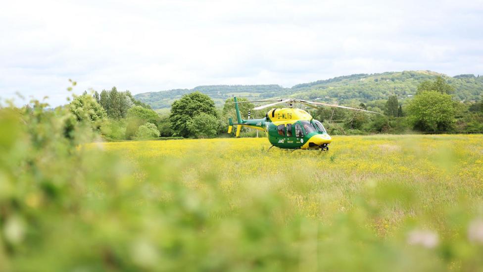 Gloucestershire cheese rolling: Two people taken to hospital - BBC News