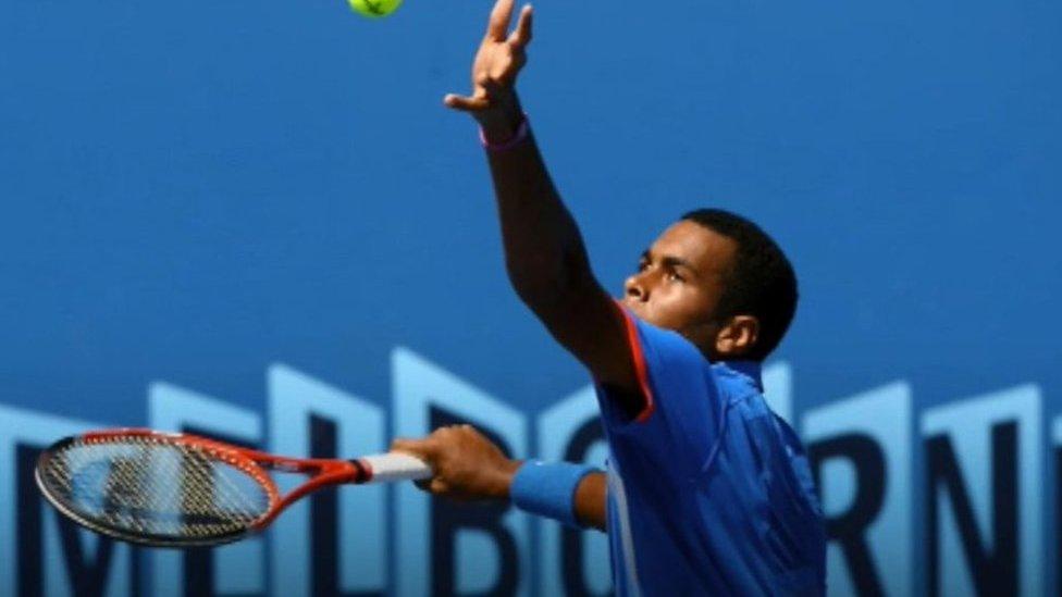 Joshua Ward-Hibbert: Ex-junior Grand Slam champion makes basketball ...