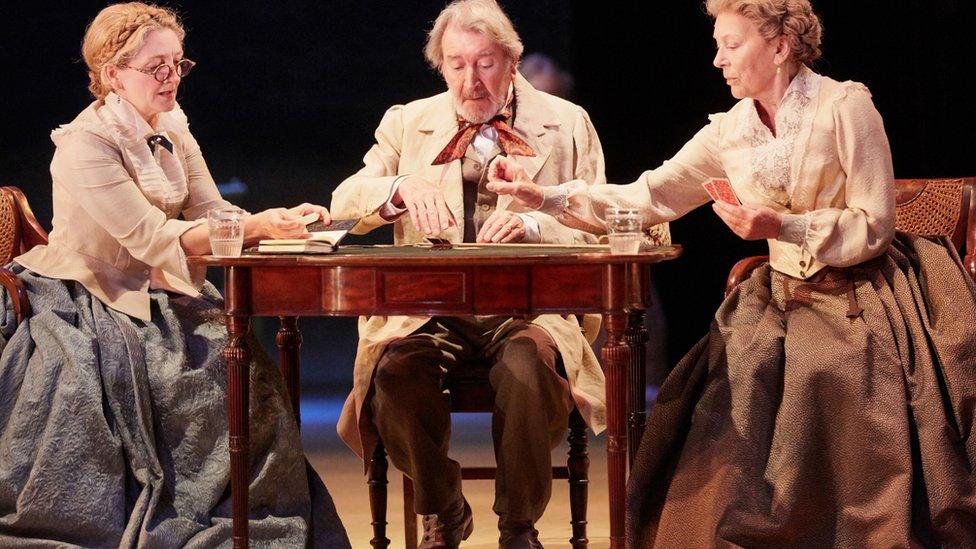 Patrick Marber: Three for one at the National Theatre - BBC News