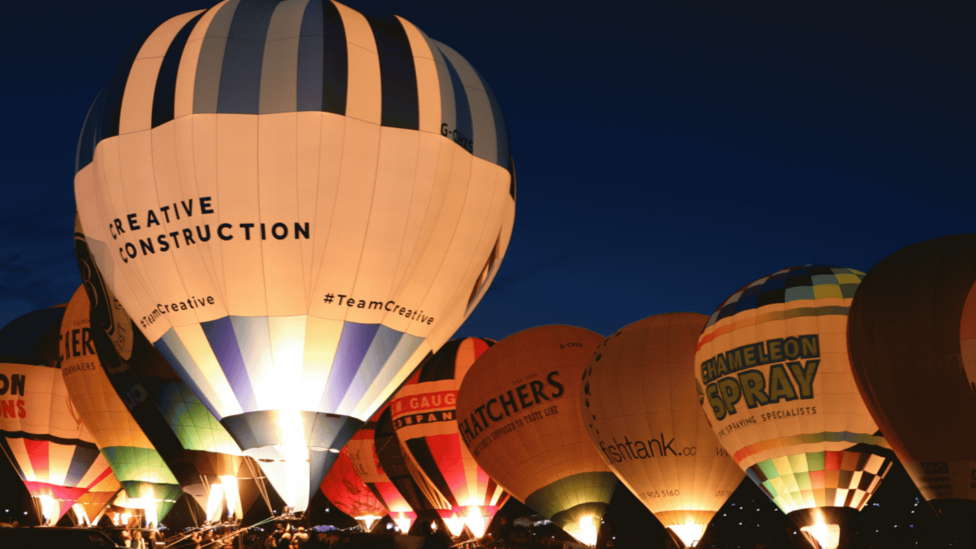 Headlines in the West: Protests, balloons and Banksy - BBC News