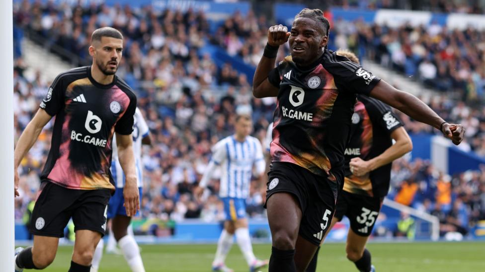 Brighton 2-2 Leicester City: Caleb Okoli header earns Leicester rare ...