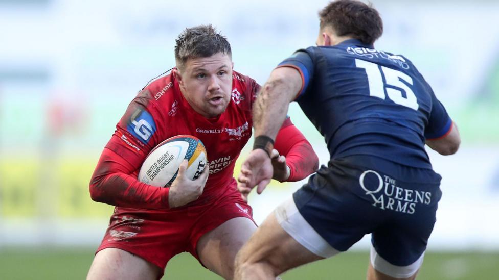 Steff Evans: Wales wing to leave Scarlets at end of season - BBC Sport