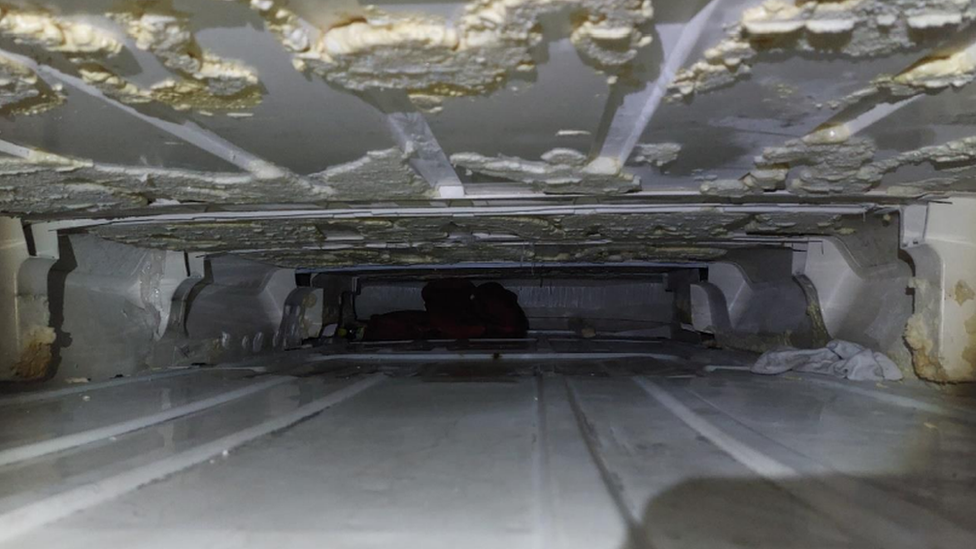 Dover people-smuggler had four teens in bolted roof hatch - BBC News