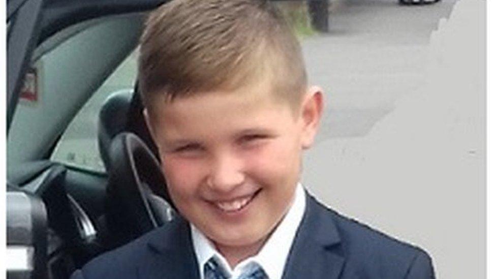 Boy, 11, who died in Oldbury lorry crash named as Kyle Bastable - BBC News