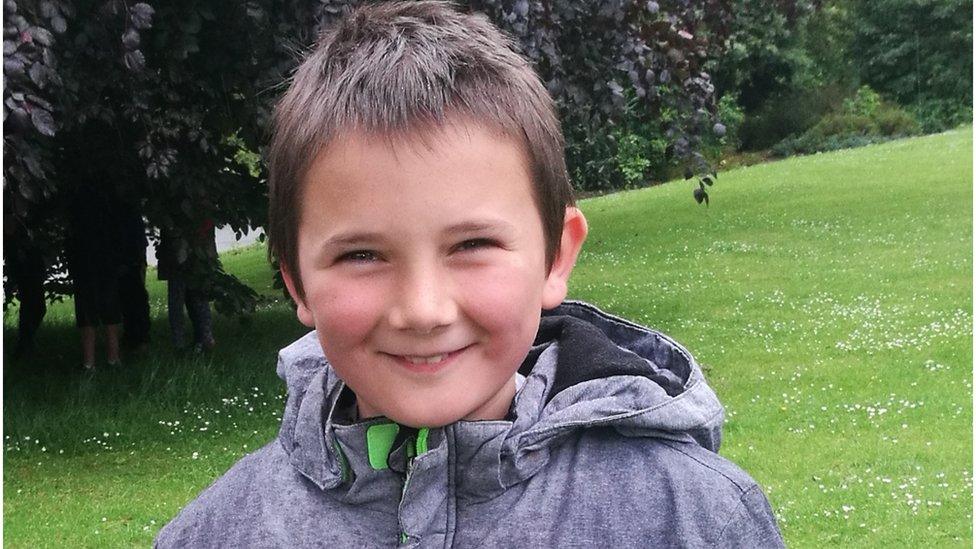 Boy, 15, died after being hit by bus near Dunfermline - BBC News