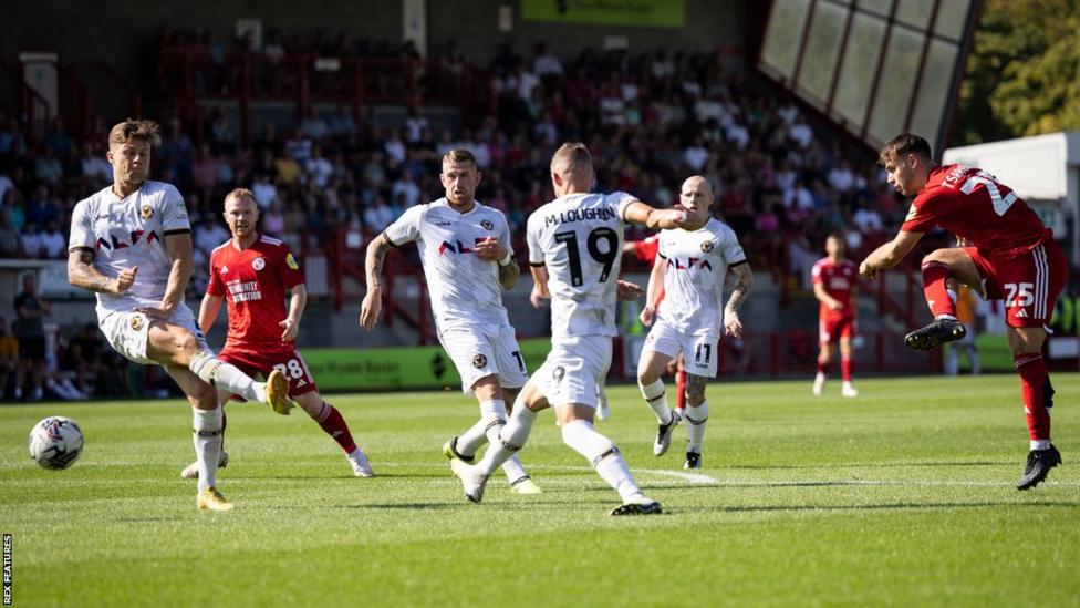 Crawley Town 4-1 Newport County: Adam Campbell scores twice in emphatic ...