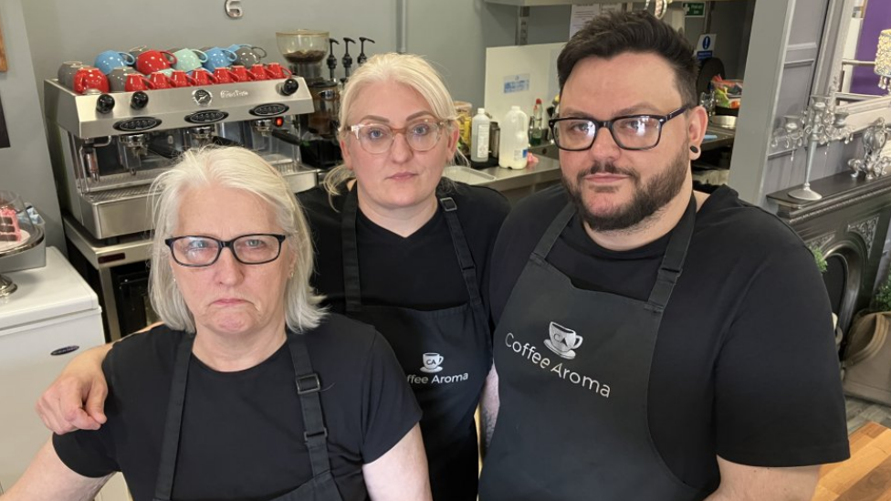 Oakengates cafe owner 'devastated' to lose theatre premises - BBC News