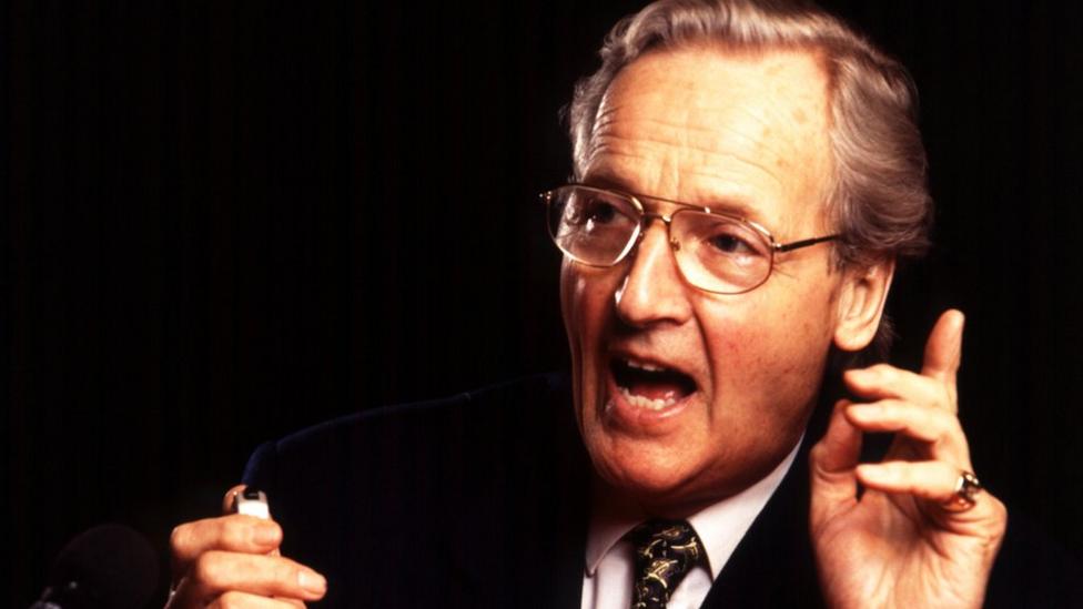 Nicholas Parsons' career in pictures: From Just A Minute to Doctor Who ...