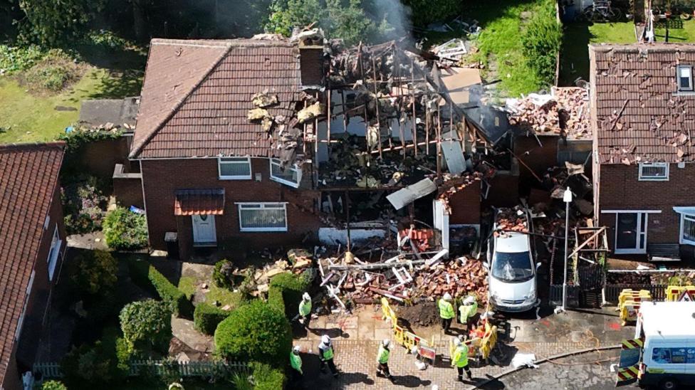 Middlesbrough man found to have deliberately blown up his house - BBC News