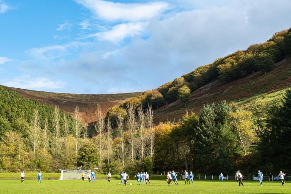 Wales has some of the best football pitches, says groundhopper - BBC News