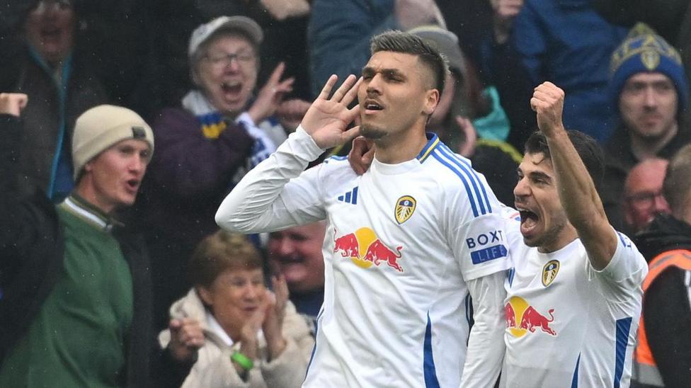 Leeds United 6-0 Stoke City: Whites earn thumping win as they go on to ...