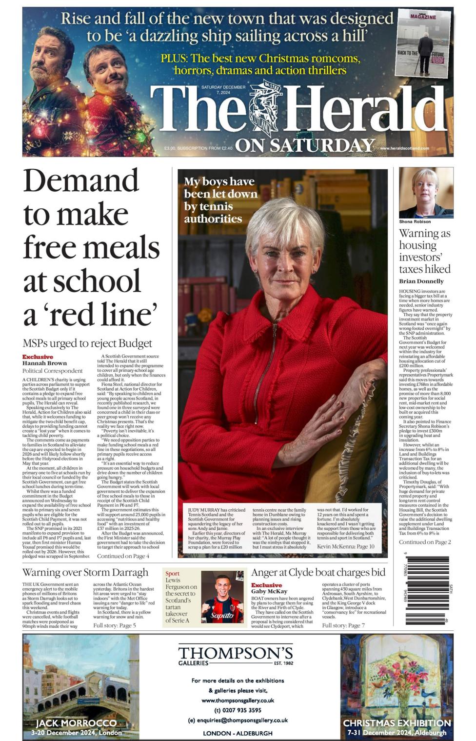 Scotland's papers: Football pyro thugs and Budget fallout - BBC News