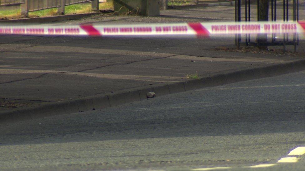 Pipe bomb destroyed in Belfast security alert - BBC News