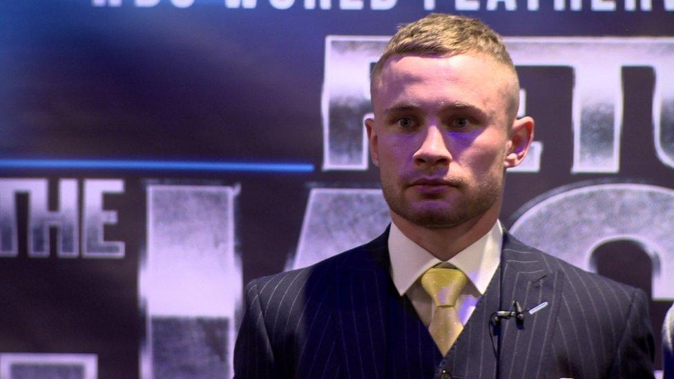 New Year date for Frampton vs McGuigan court battle - BBC News