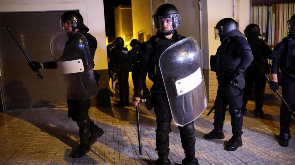 Fourteen people arrested following anti-migrant riots in southern Spain ...