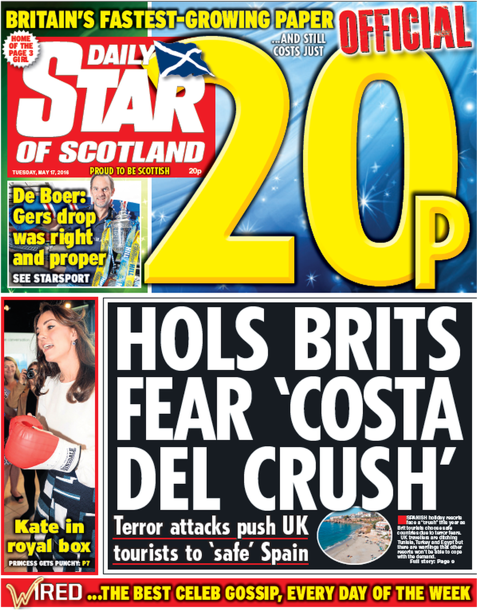 Scotland's papers: Exam 'lottery' and Begbie's back - BBC News