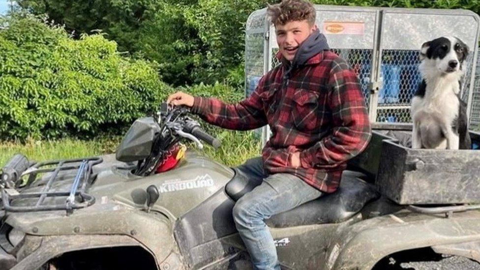 Teenager who died while working on farm named - BBC News