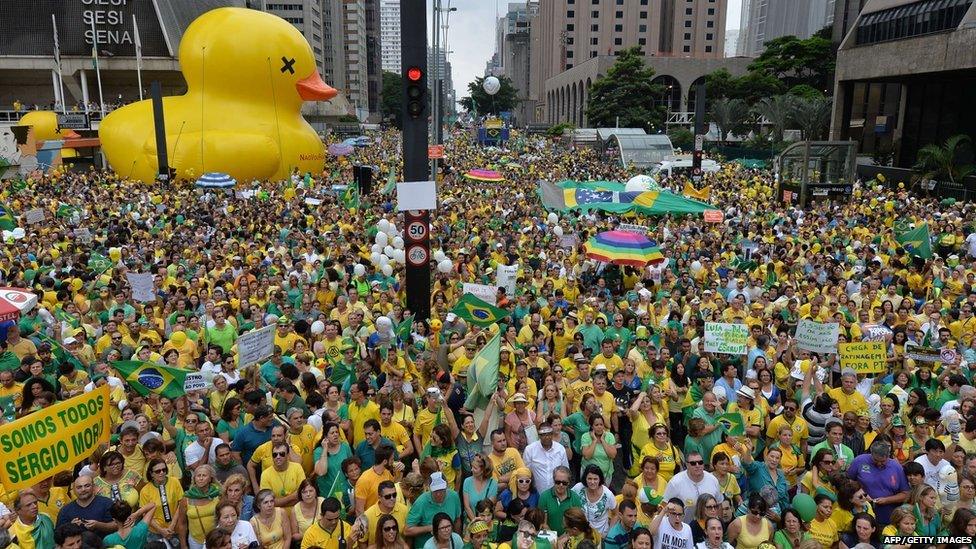 What's going on in Brazil and why people there are angry - BBC News