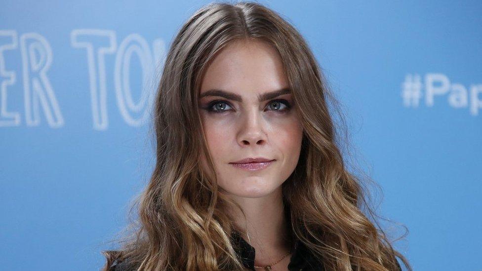 Cara Delevingne: 'The best revenge is being happy' - BBC News